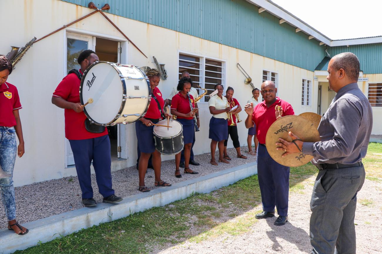 The Defence & Security Committee Visit the Brass Band | The National ...