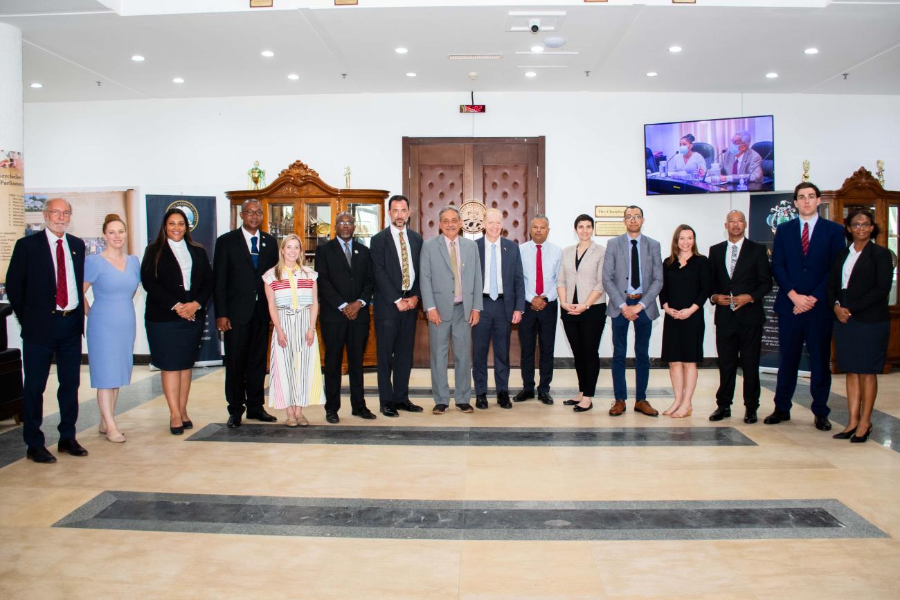 Staff Delegation Of The Congress Of The United States Of America Meets ...