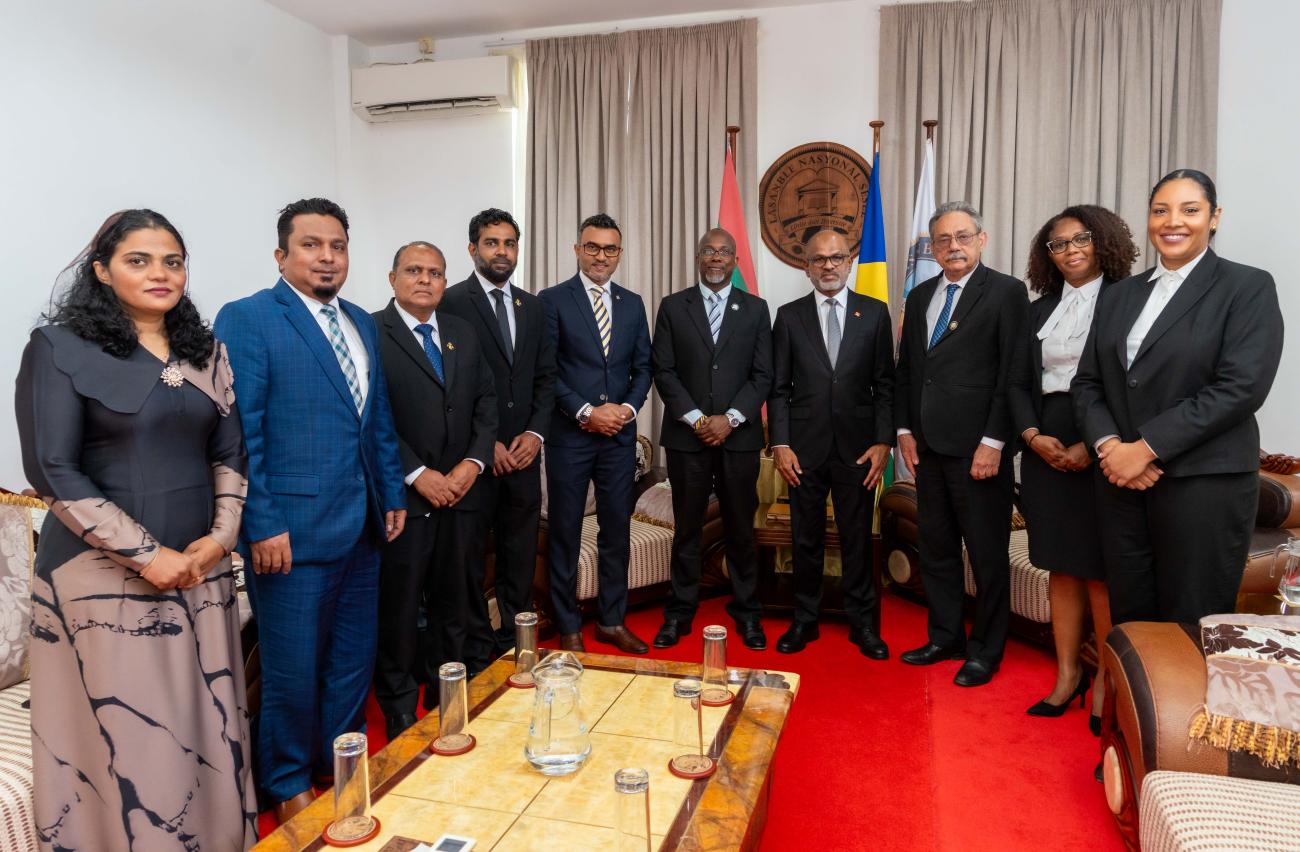 Delegation Of The People’s Majlis Of Maldives Pay Courtesy Call On The ...